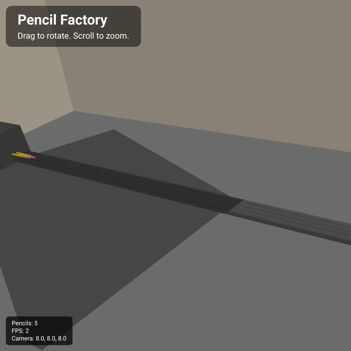 3D Pencil Factory