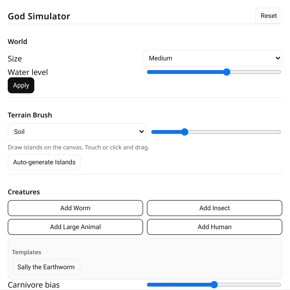 God Simulator