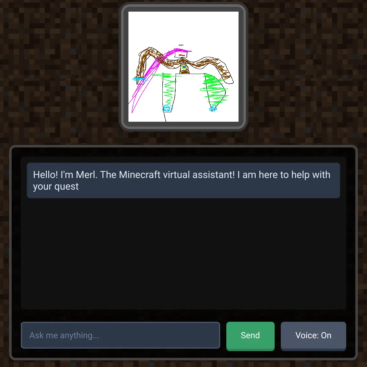 Minecraft AI Assistant Simulator