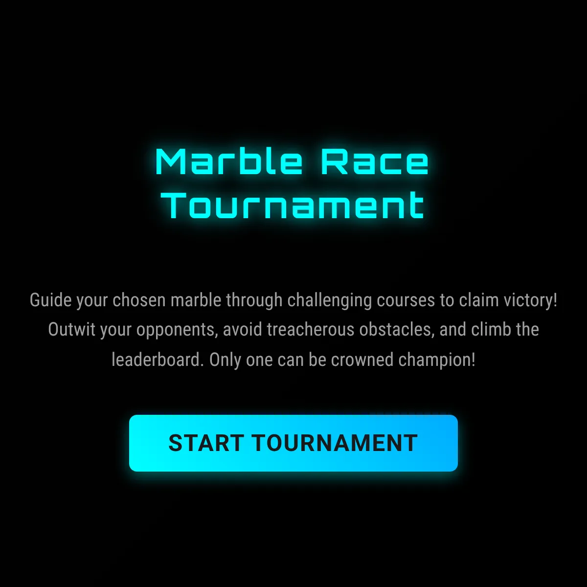 Marble Race Tournament 2