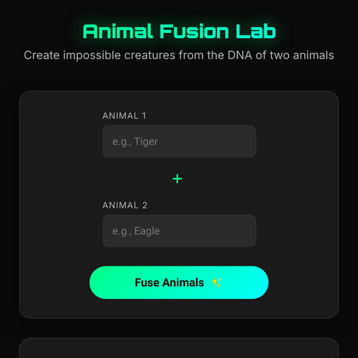Animal Fusion Lab