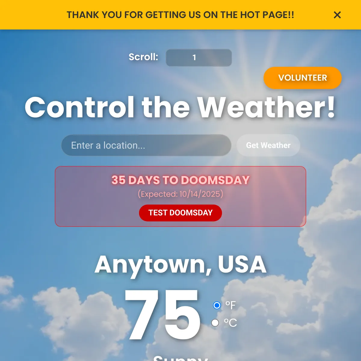 Weather Controller