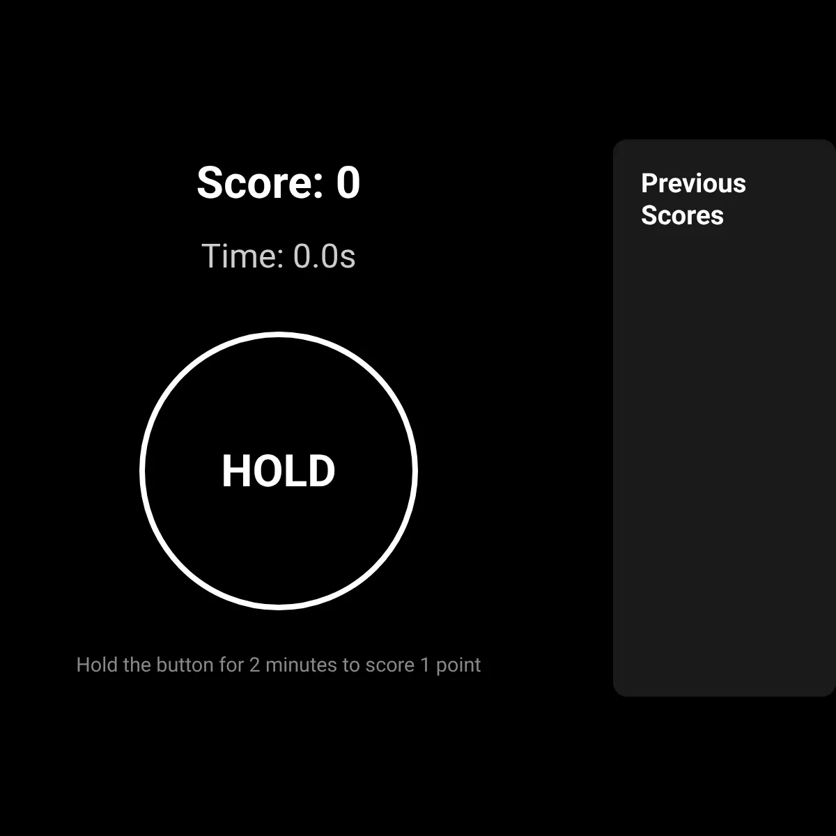 Hold The Button