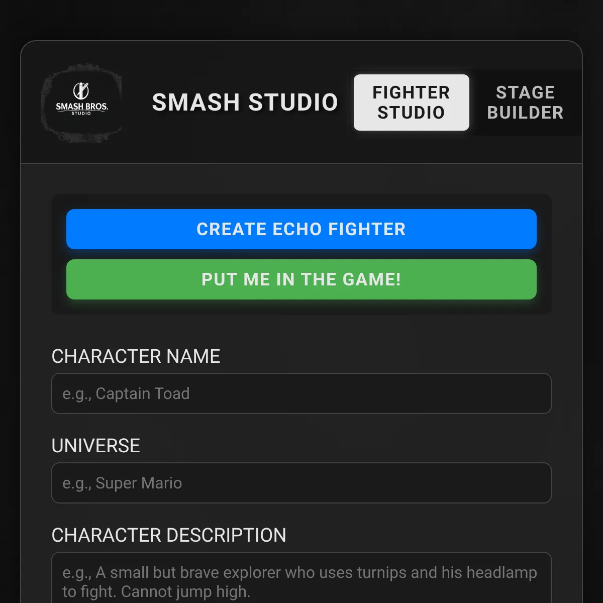 Super Smash Bros. STUDIO [Beta]