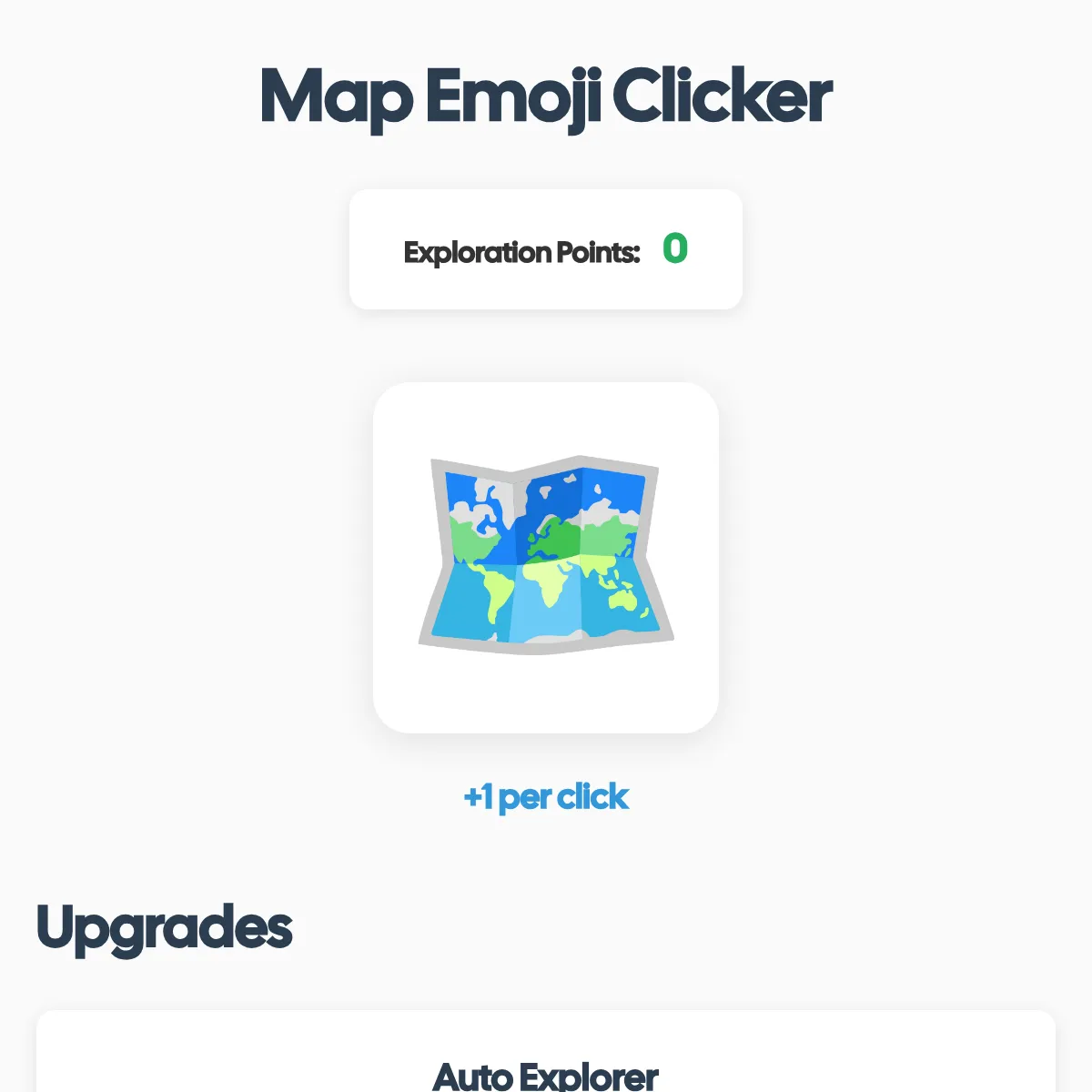 Map Emoji Clicker