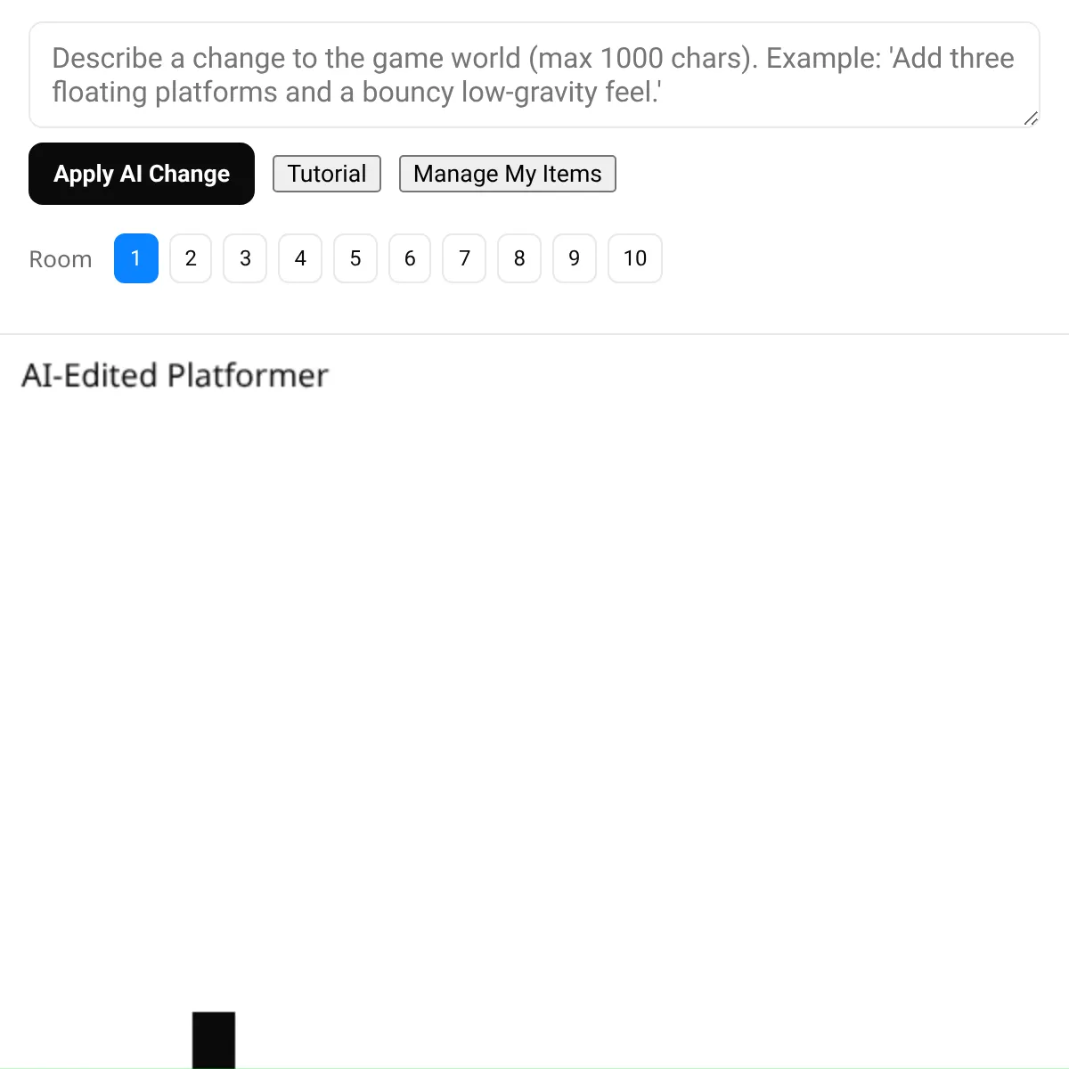 AI-Edited Platformer
