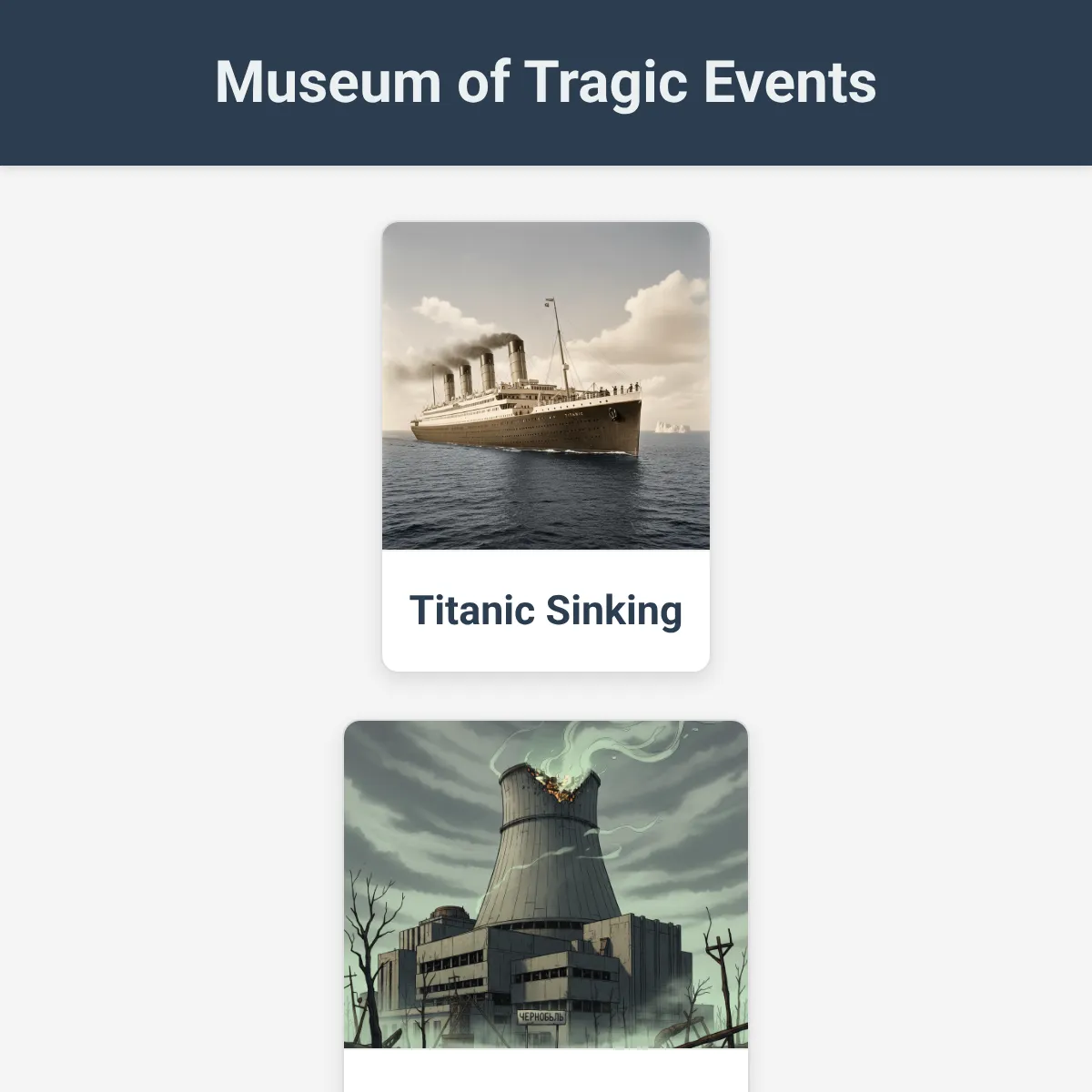 Museum of Tragic Events