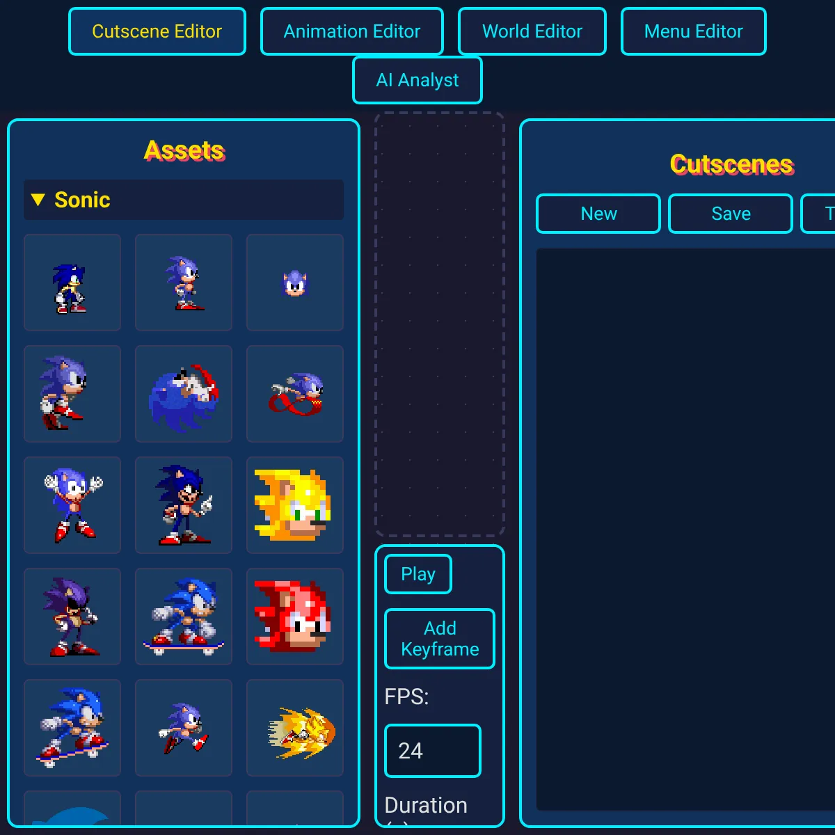 Sonic Asset Studio