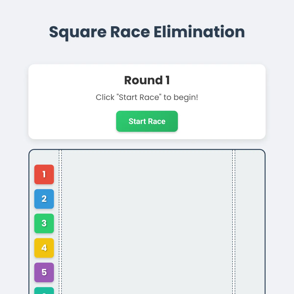 Square Race Elimination