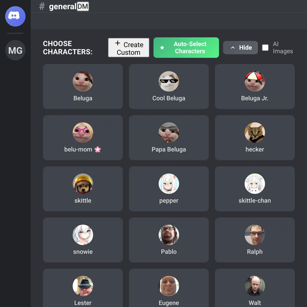 Discord Message Generator+