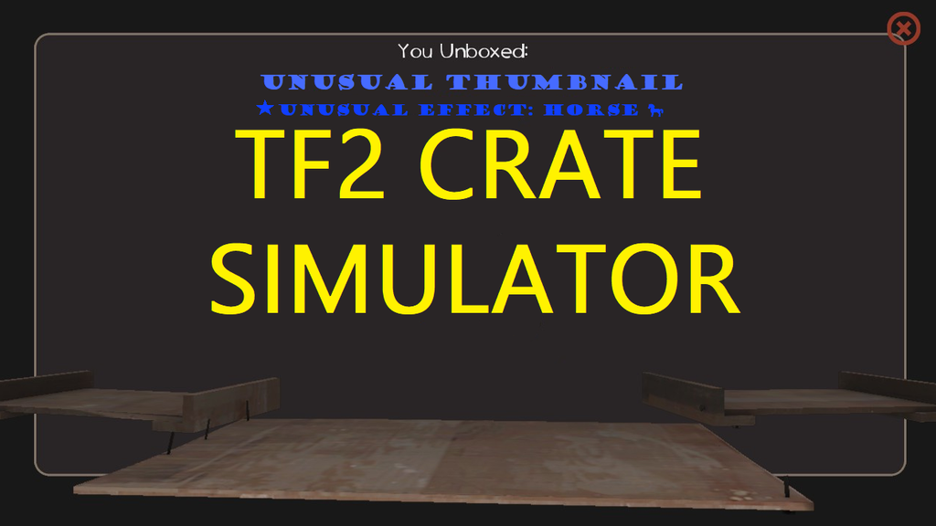 TF2 Crate Opening Simulator