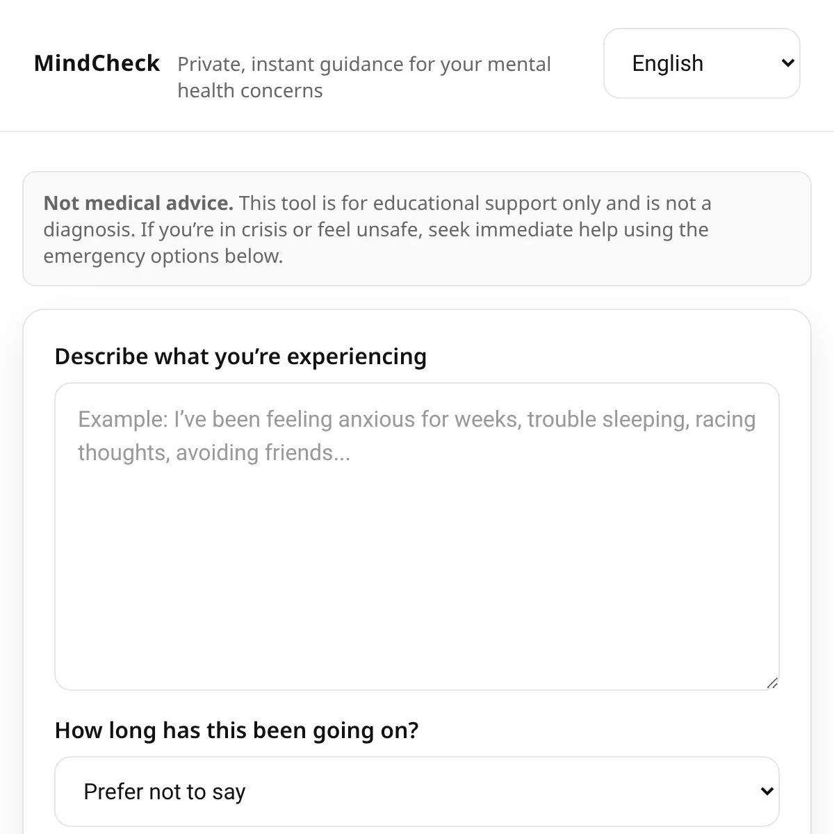 MindCheck - AI Therapy [WIP]