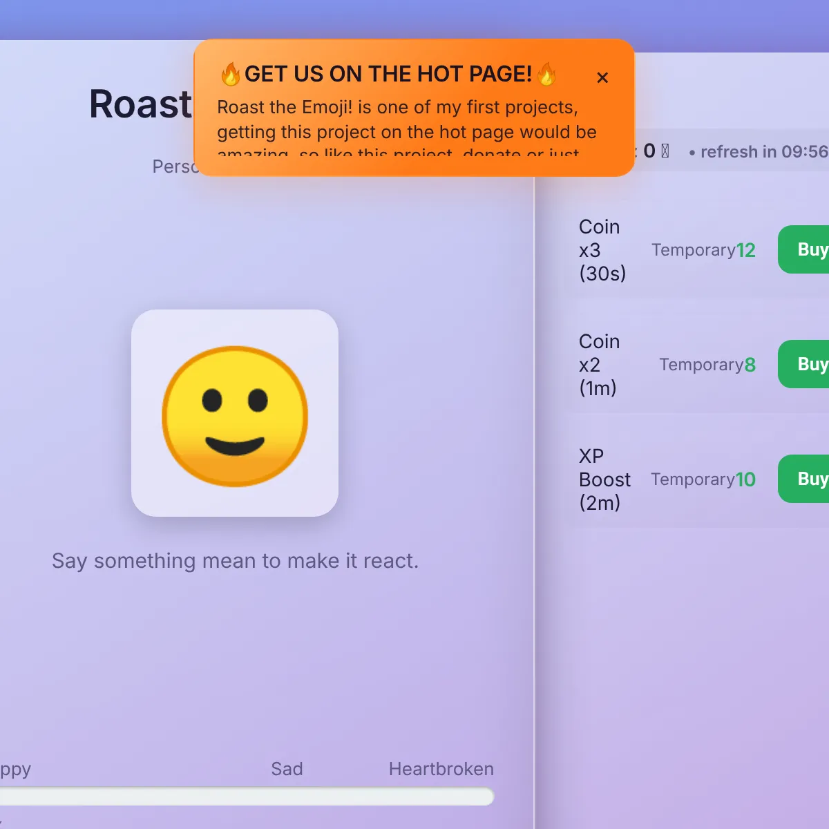 Roast the Emoji