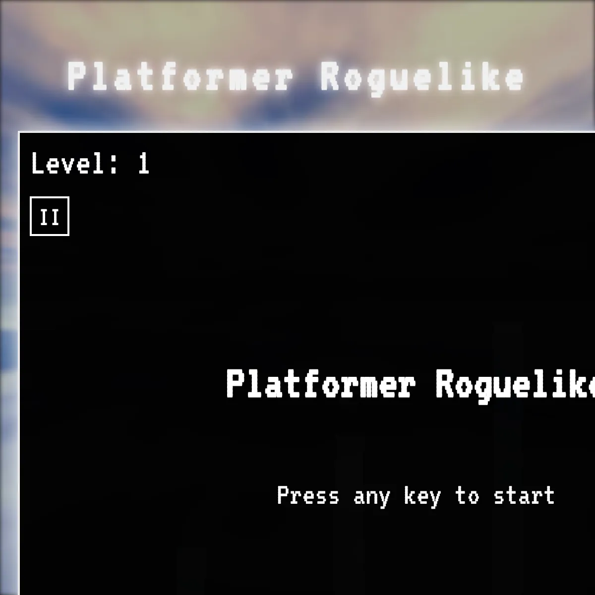 Platformer Roguelike