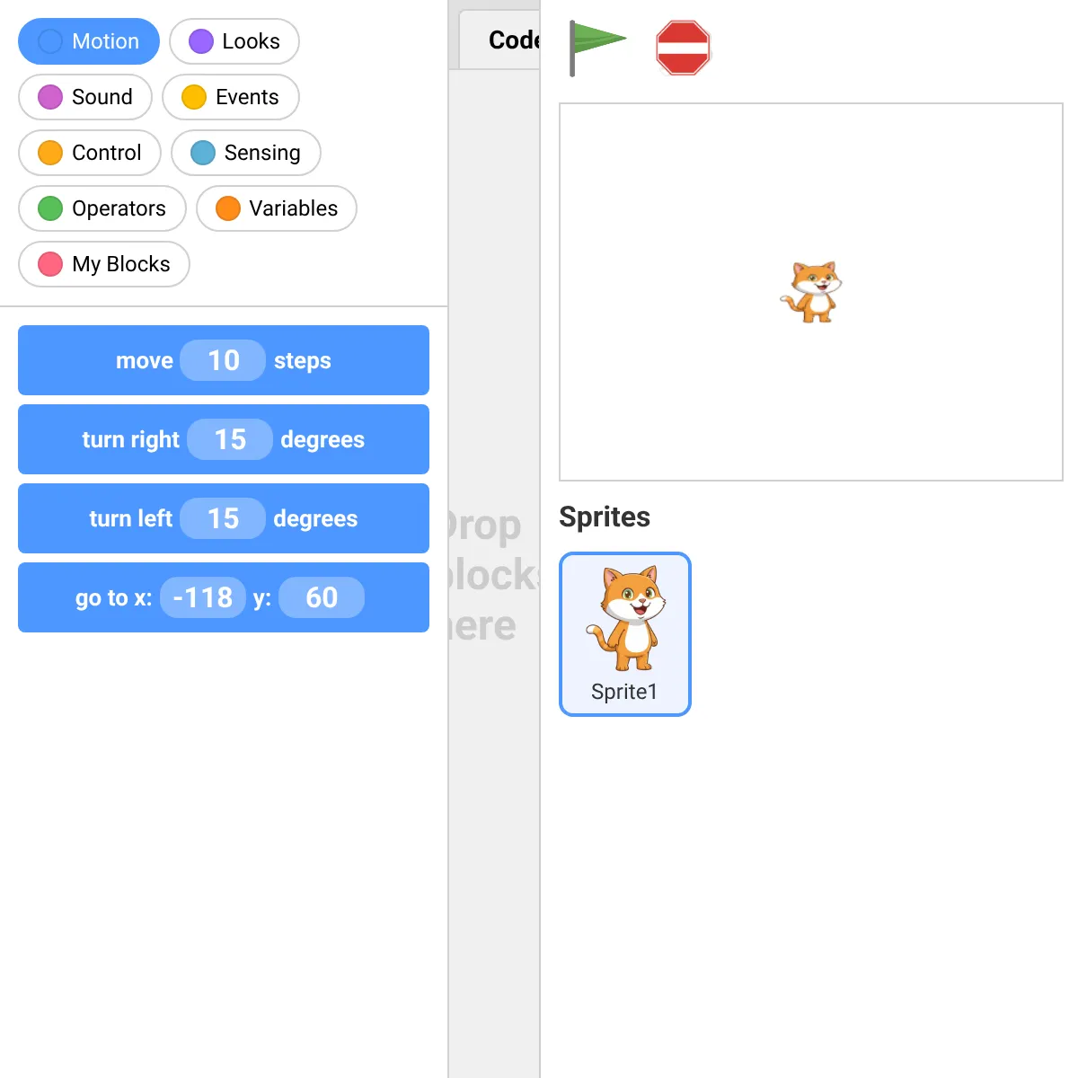 Scratch Website (AI Generated)