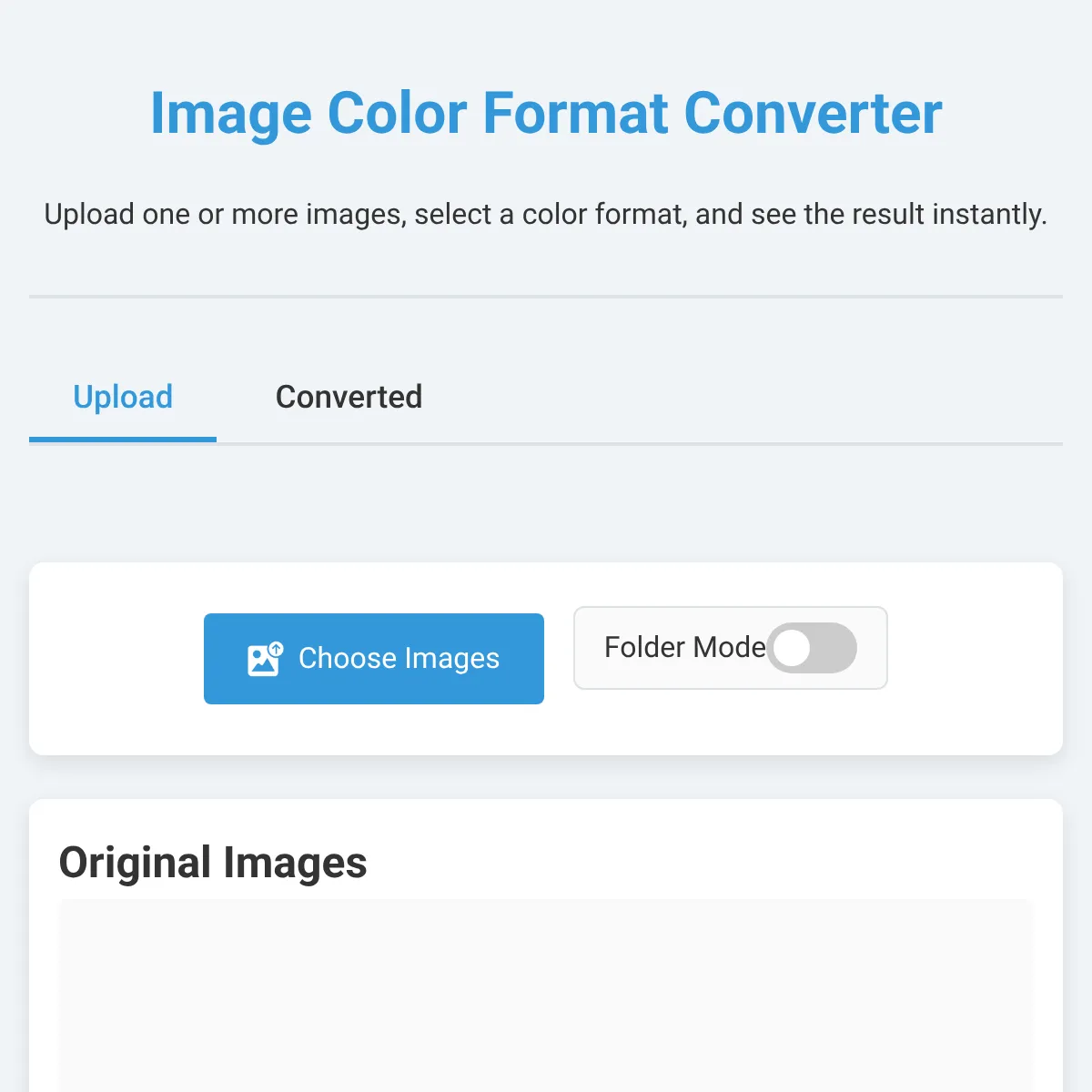 Image Color Format Converter