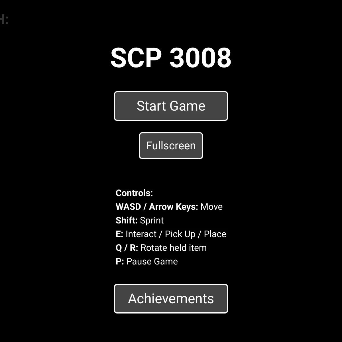 SCP 3008 remake