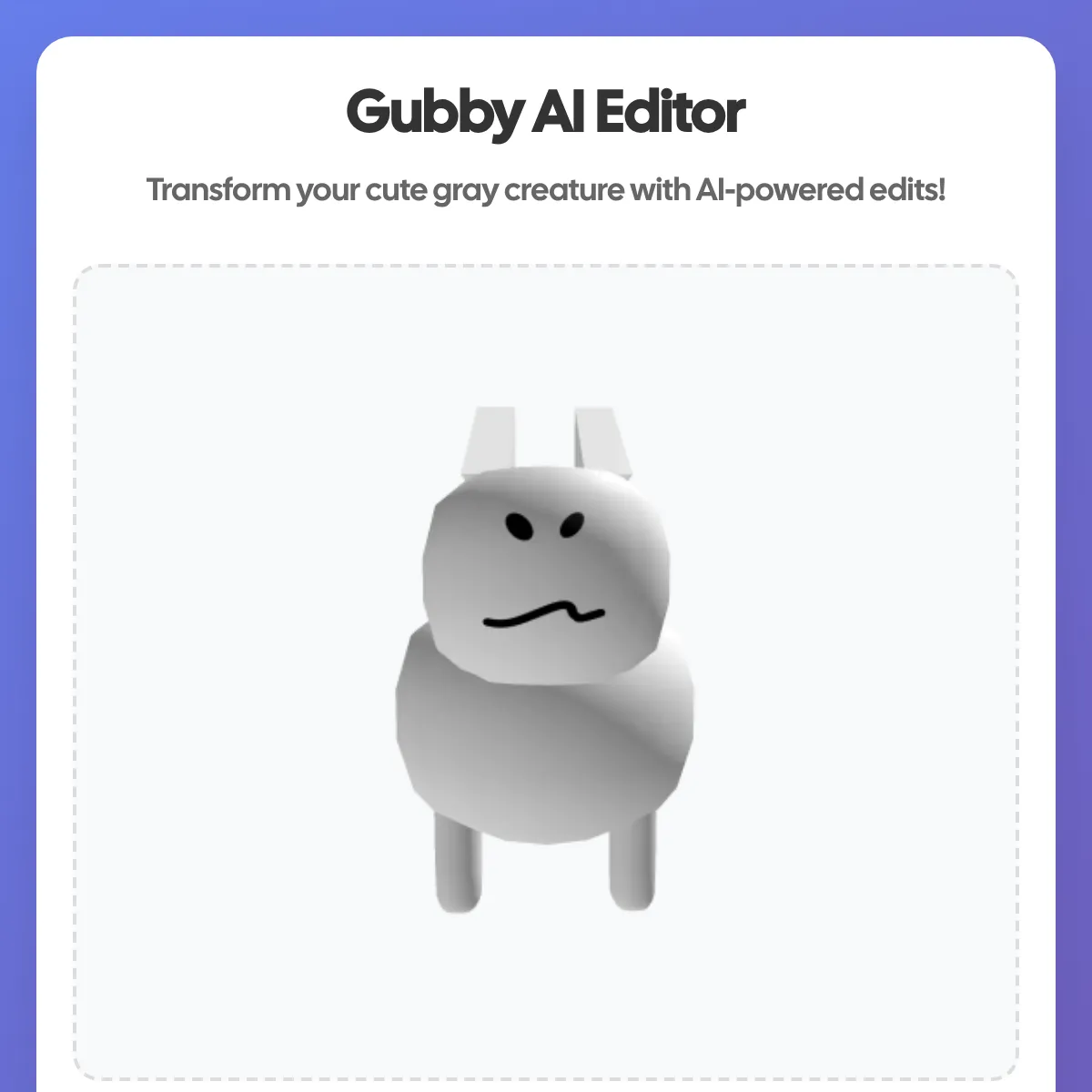 Gubby AI Editor