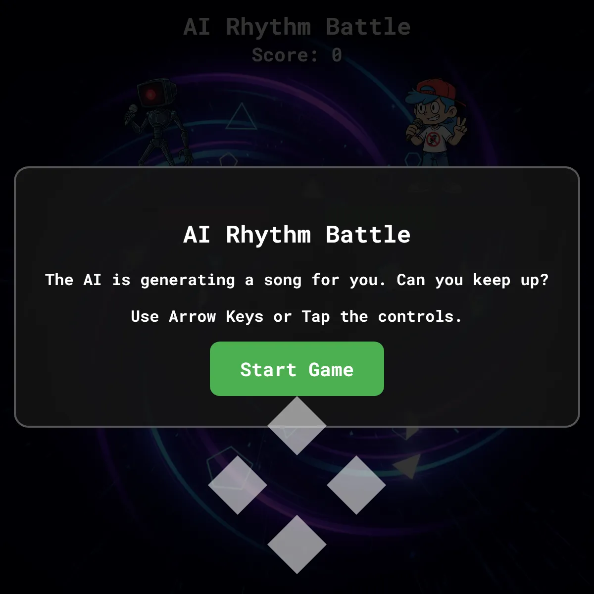 AI Rhythm Battle