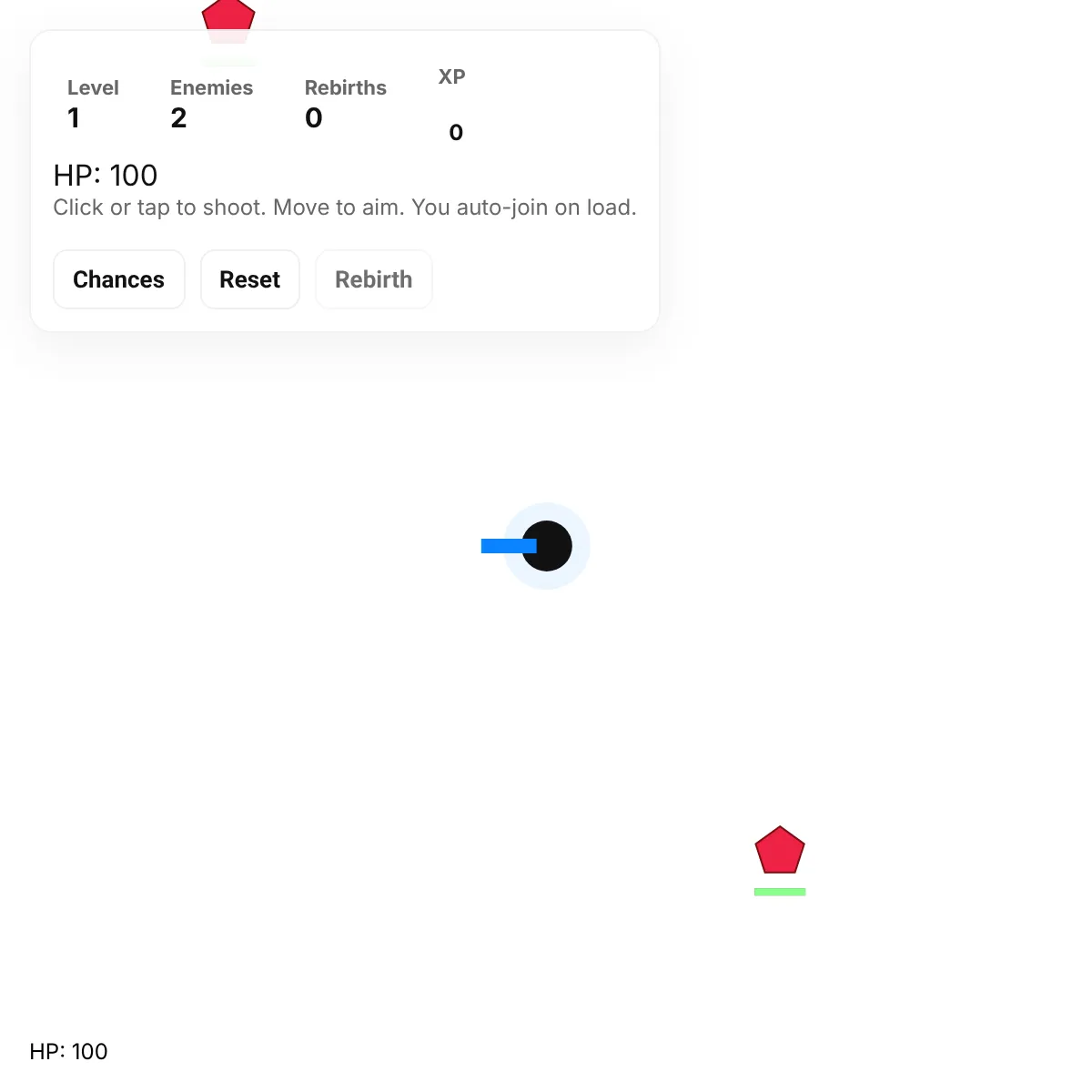 Shape Shooter — XP Game