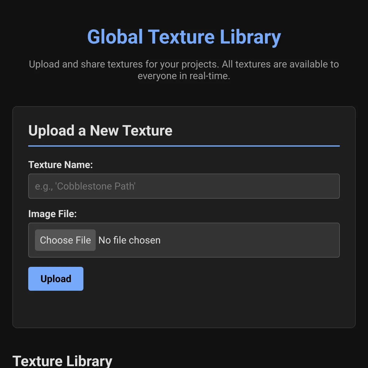 Global Texture Library
