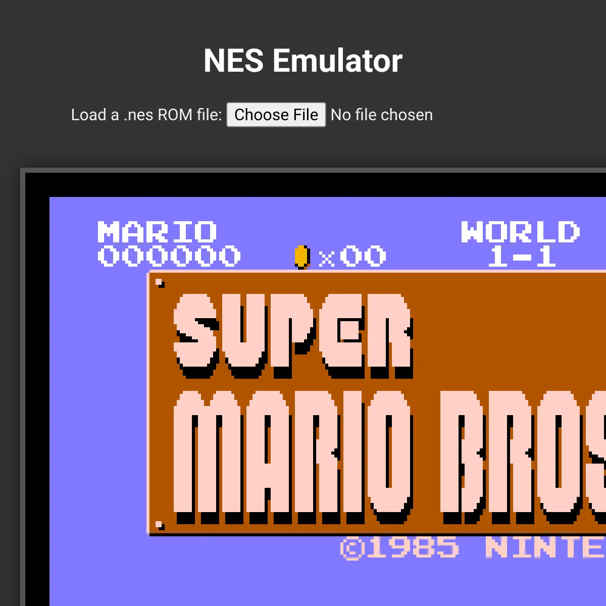 Super Mario Bros But you Can Corrupt The Game!