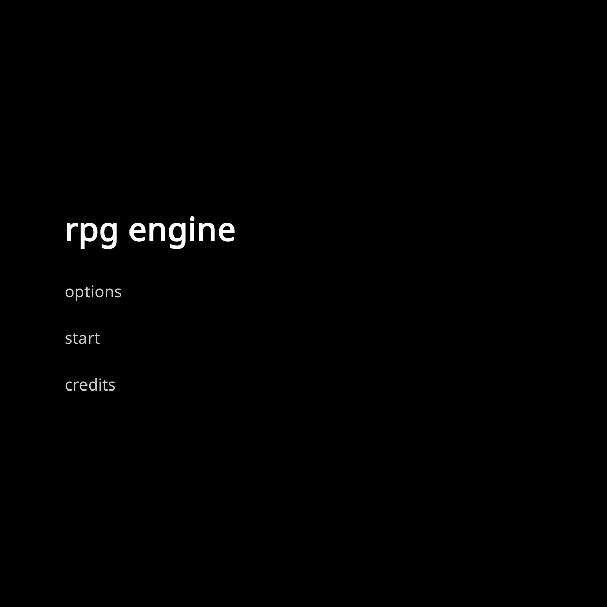 RPG Engine