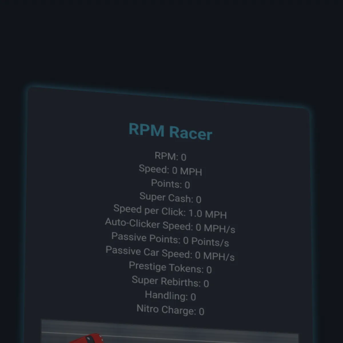 RPM Racer (beta)
