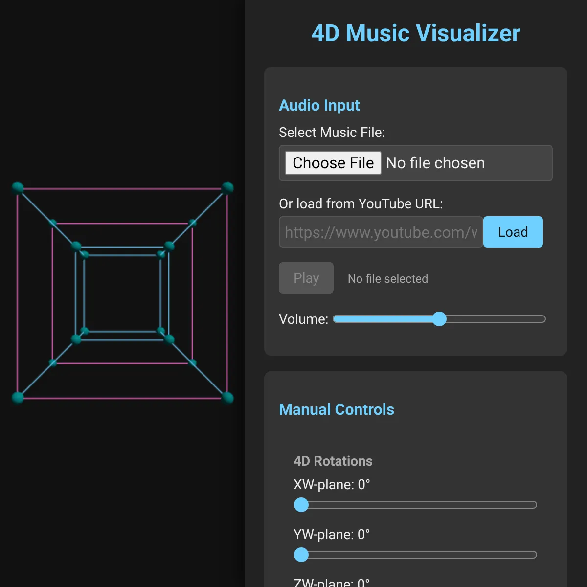 4D Music Visualizer