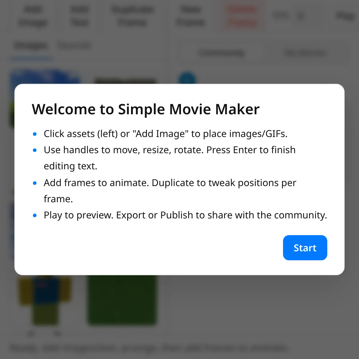Web Movie Maker