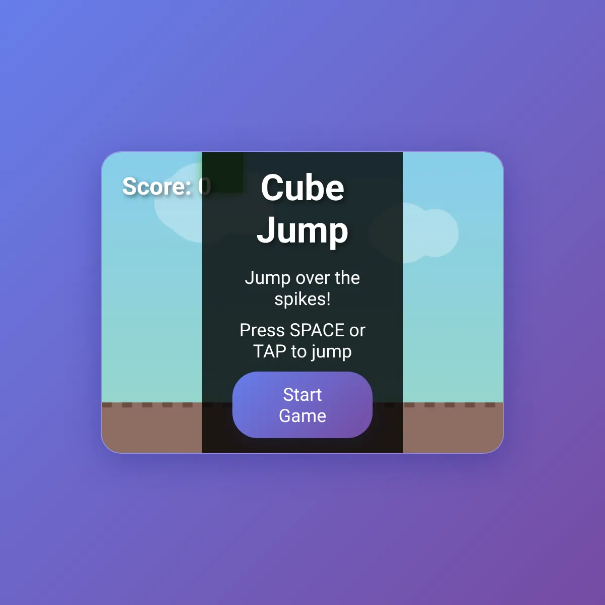 Cube Jump Game