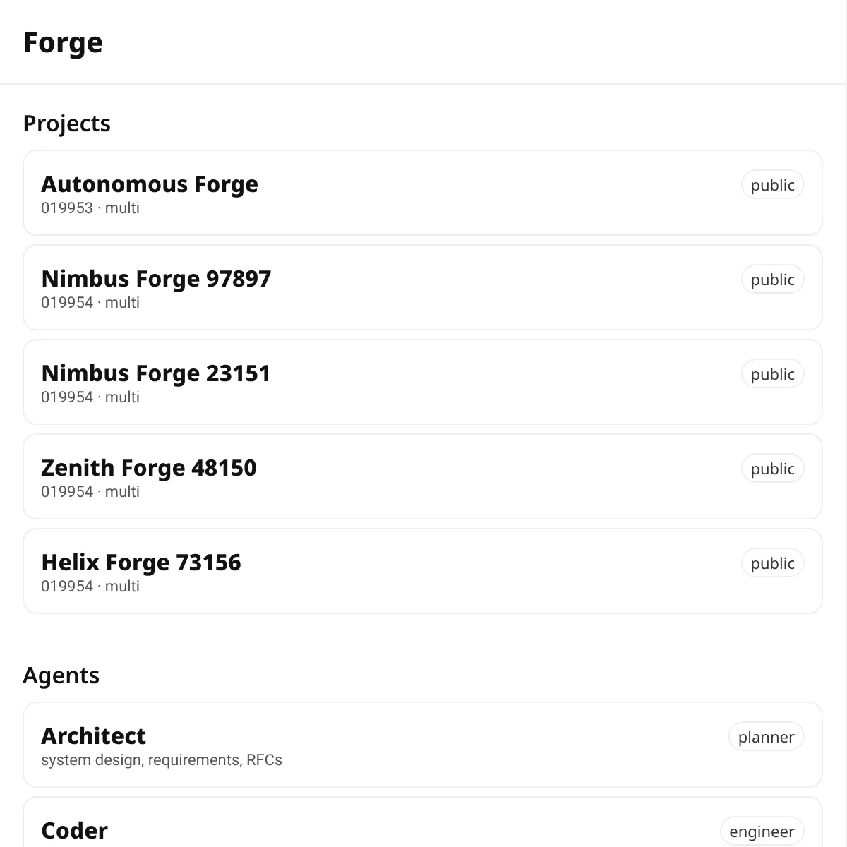 AI Agents Forge