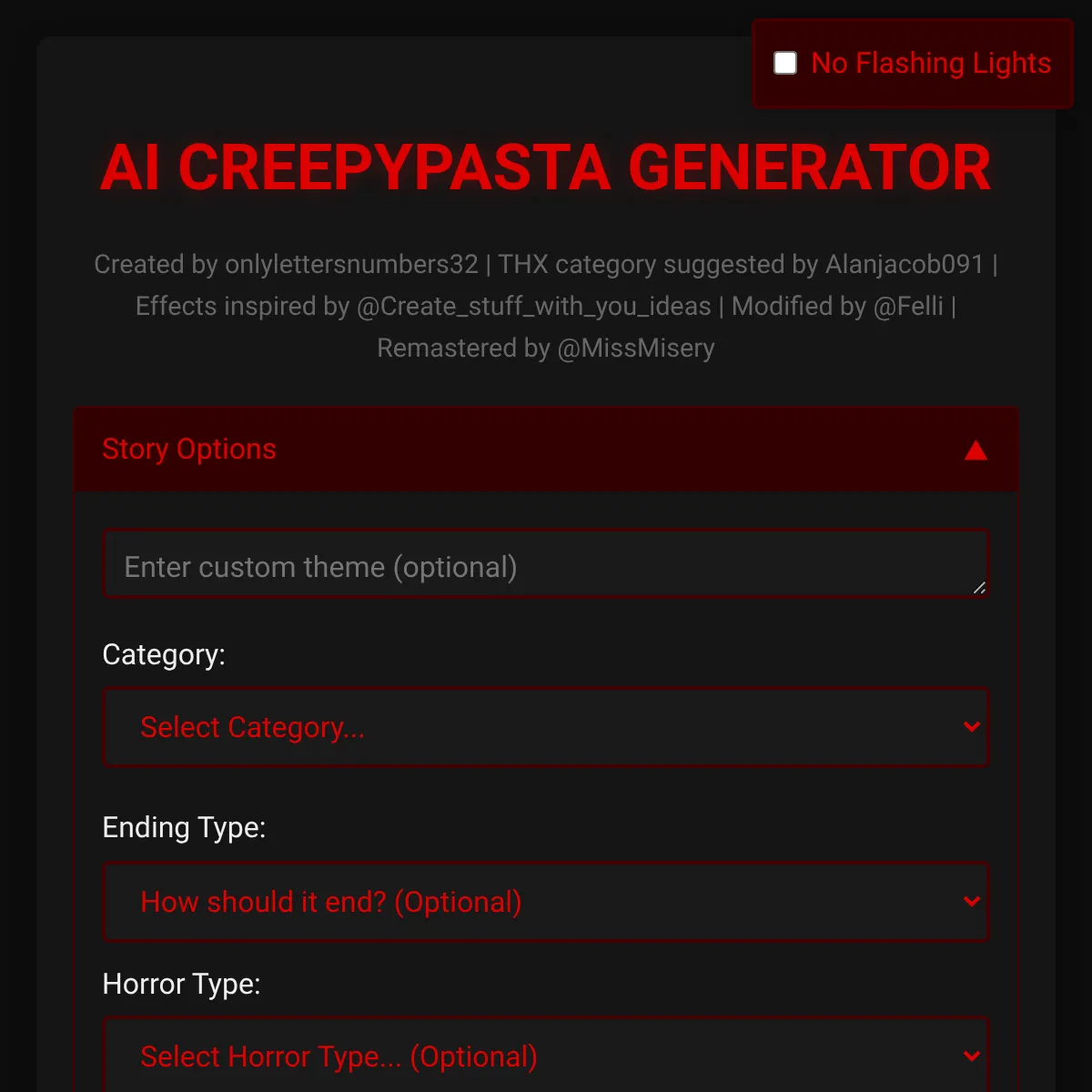 CREEPYPASTA GEN REMASTERED!