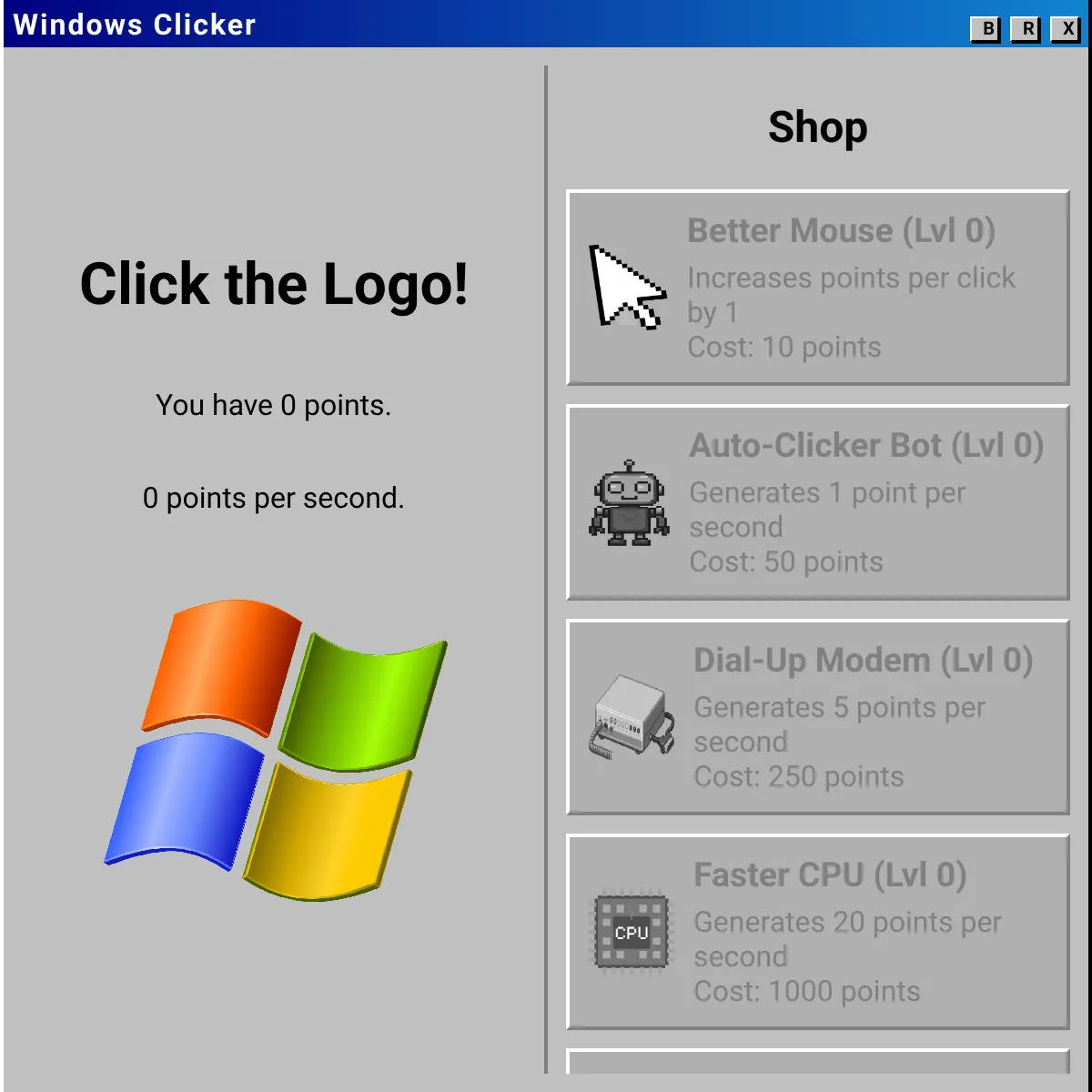 Windows Clicker