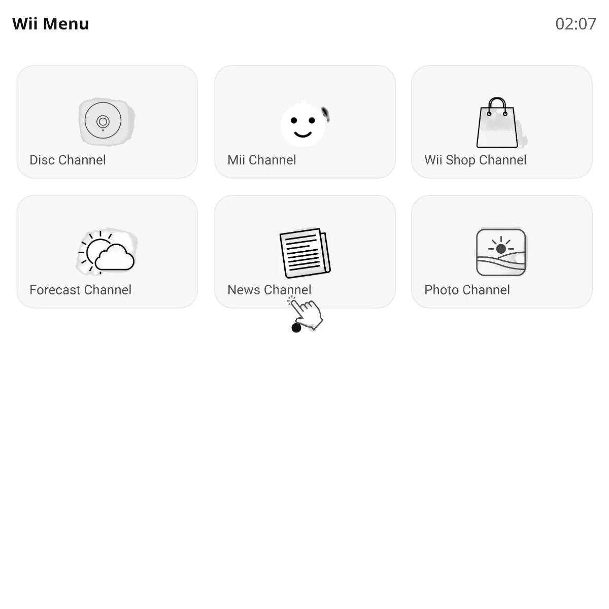 Wii Menu (Unfinished)