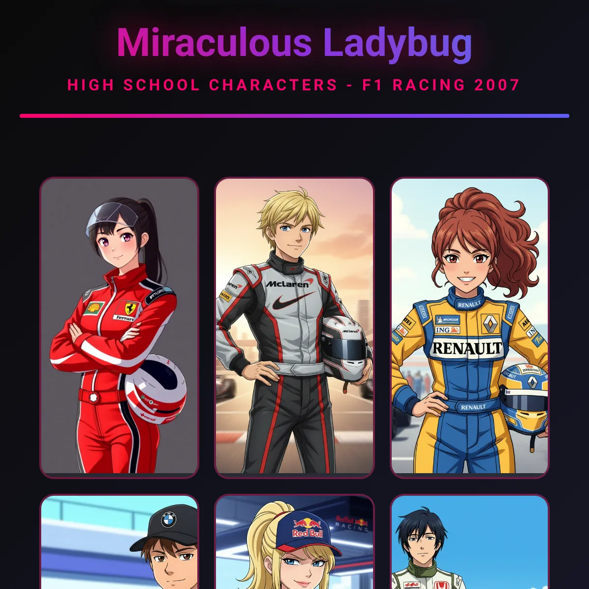 Miraculous Ladybug F1 Racing 2007 Gallery