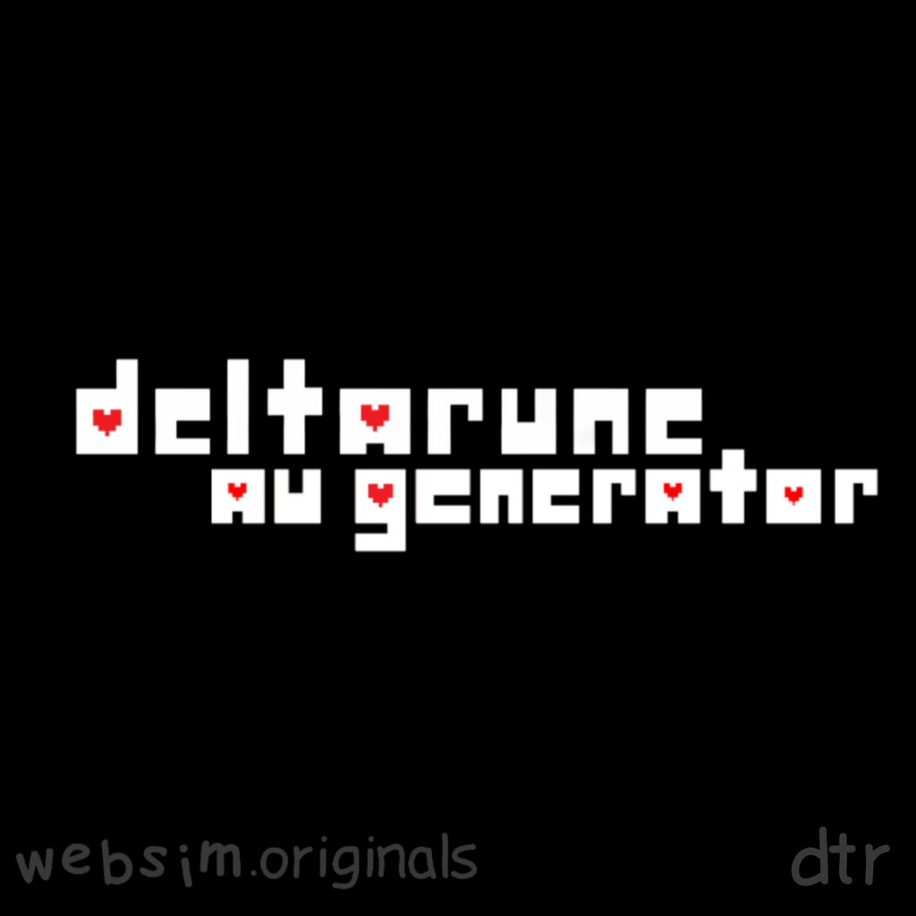 Deltarune AU Generator