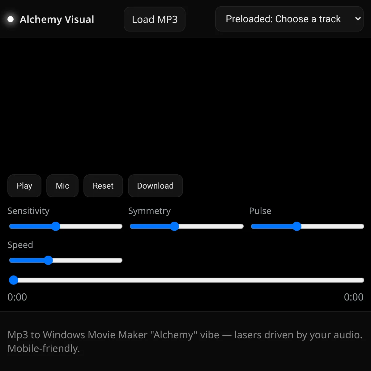 Alchemy Visual — Laser Music Visualizer