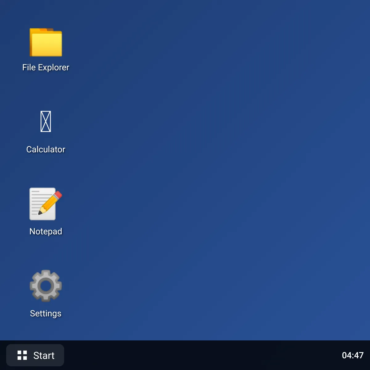 WebOS - Windows-like Operating System