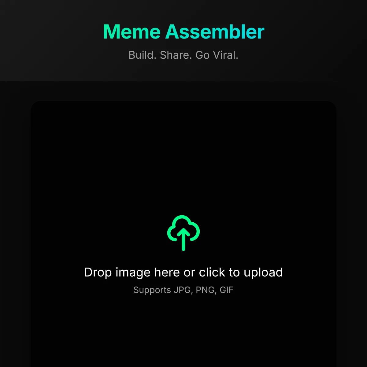 Meme Assembler - Modern Meme Generator