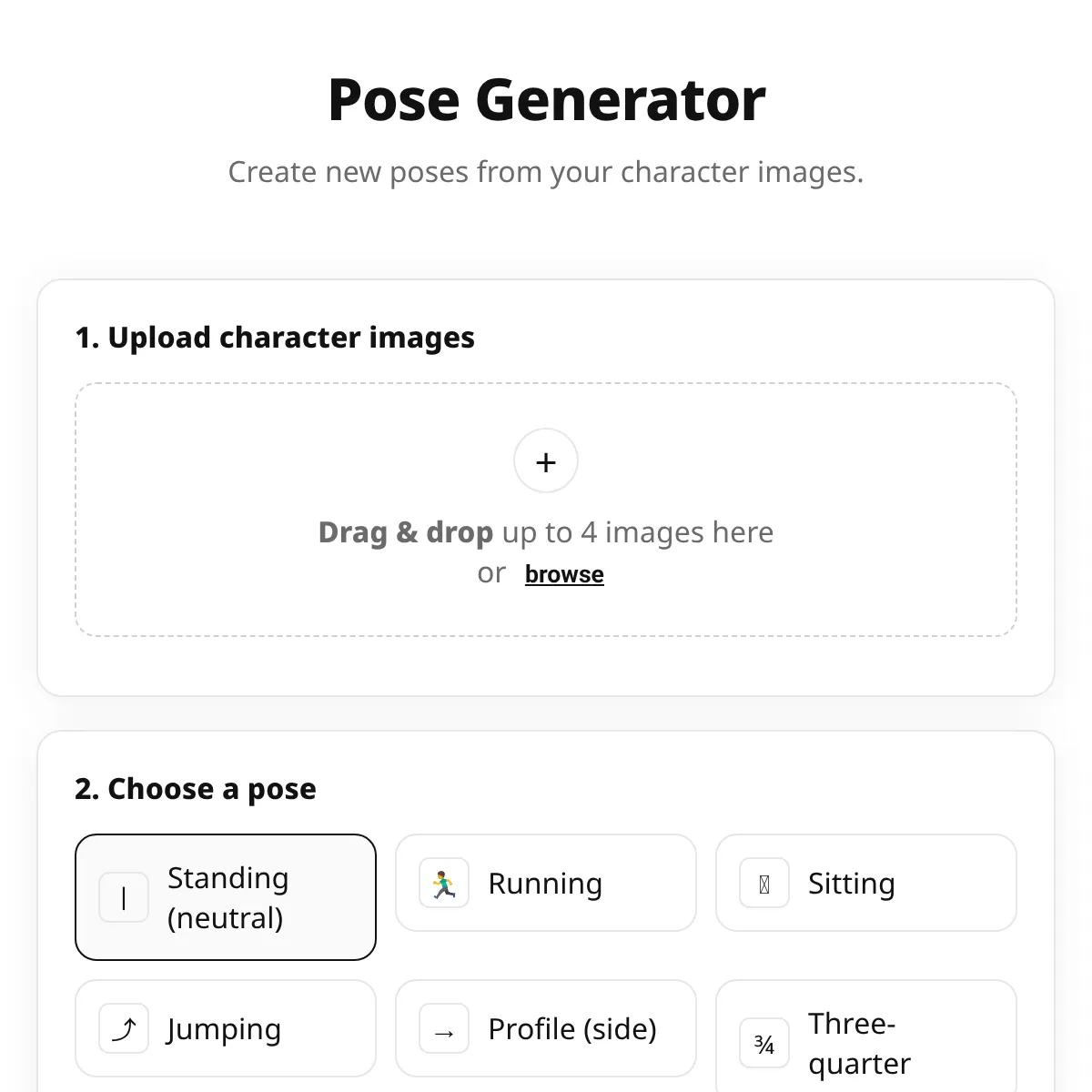 Pose Generator