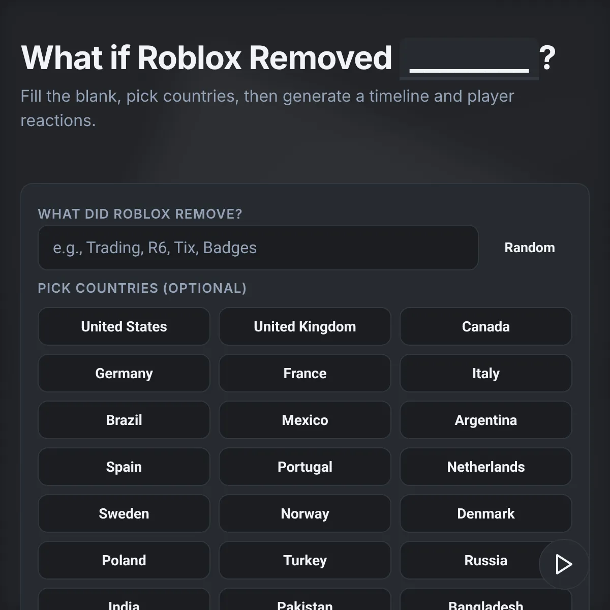 What if Roblox Removed ________? Plus