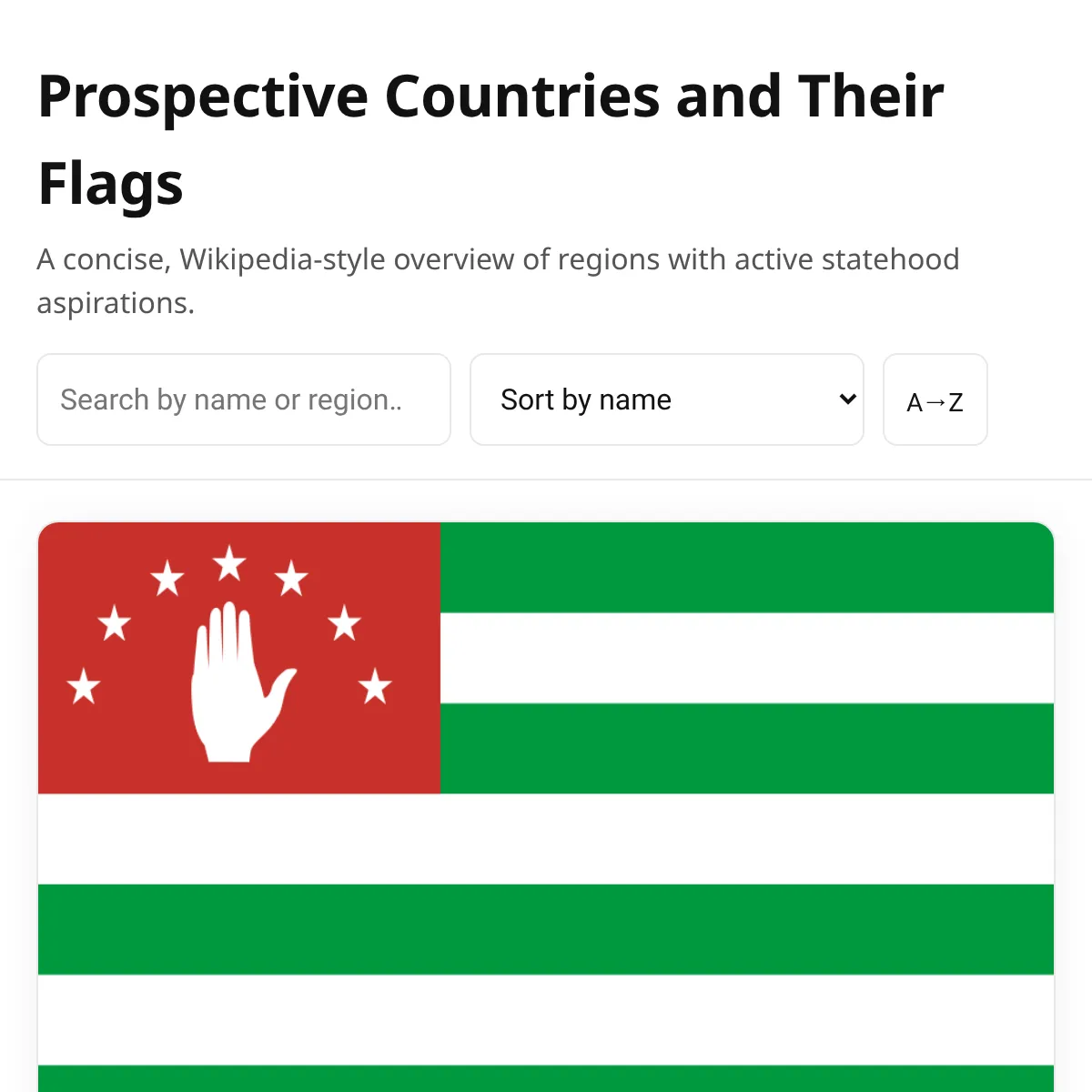 New Countries (Coming Soon) – Flags and Facts