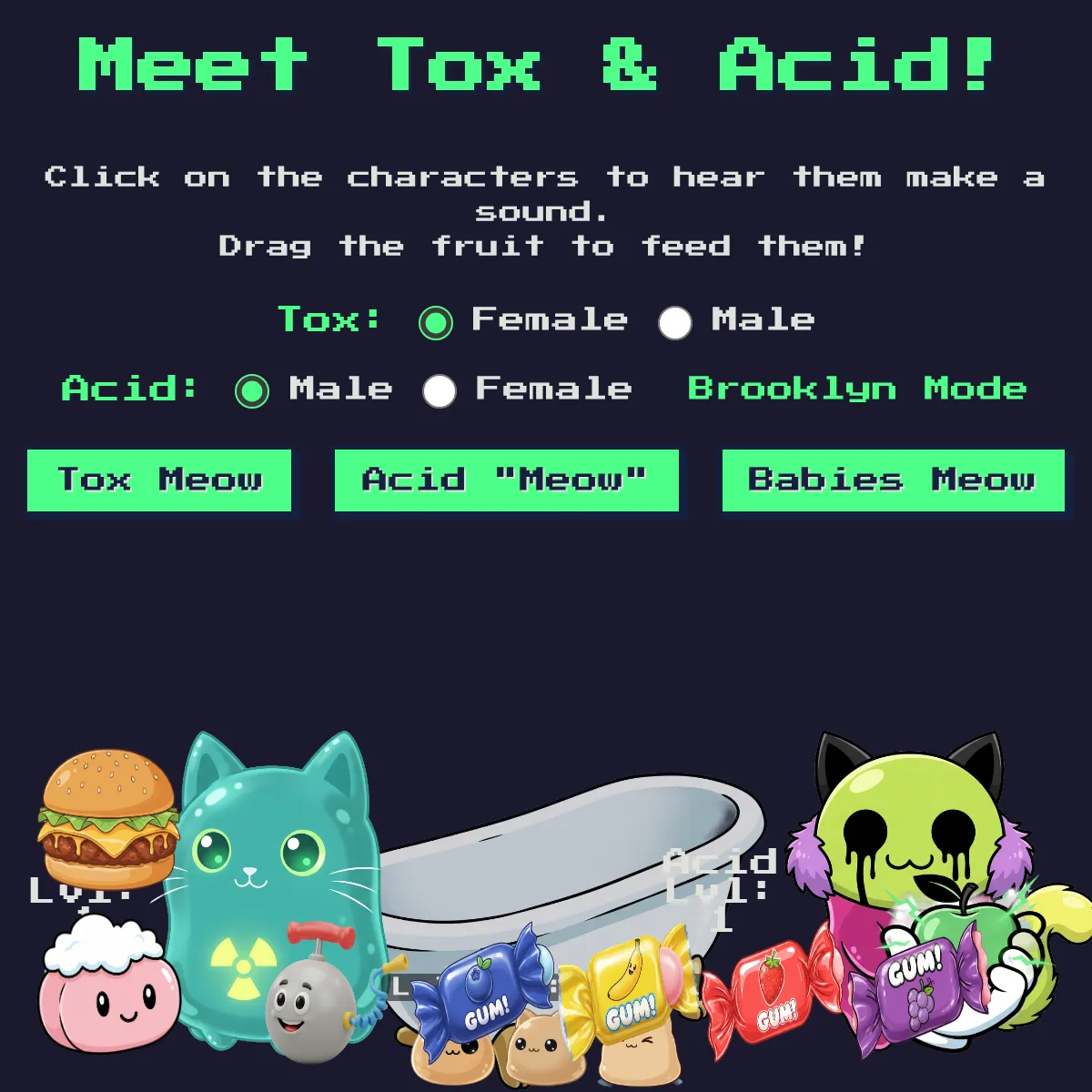 Tox the Radiation Cat
