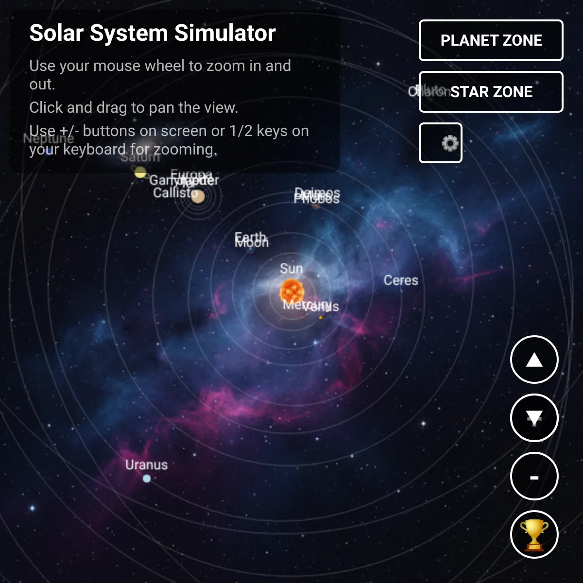 Solar System Simulator