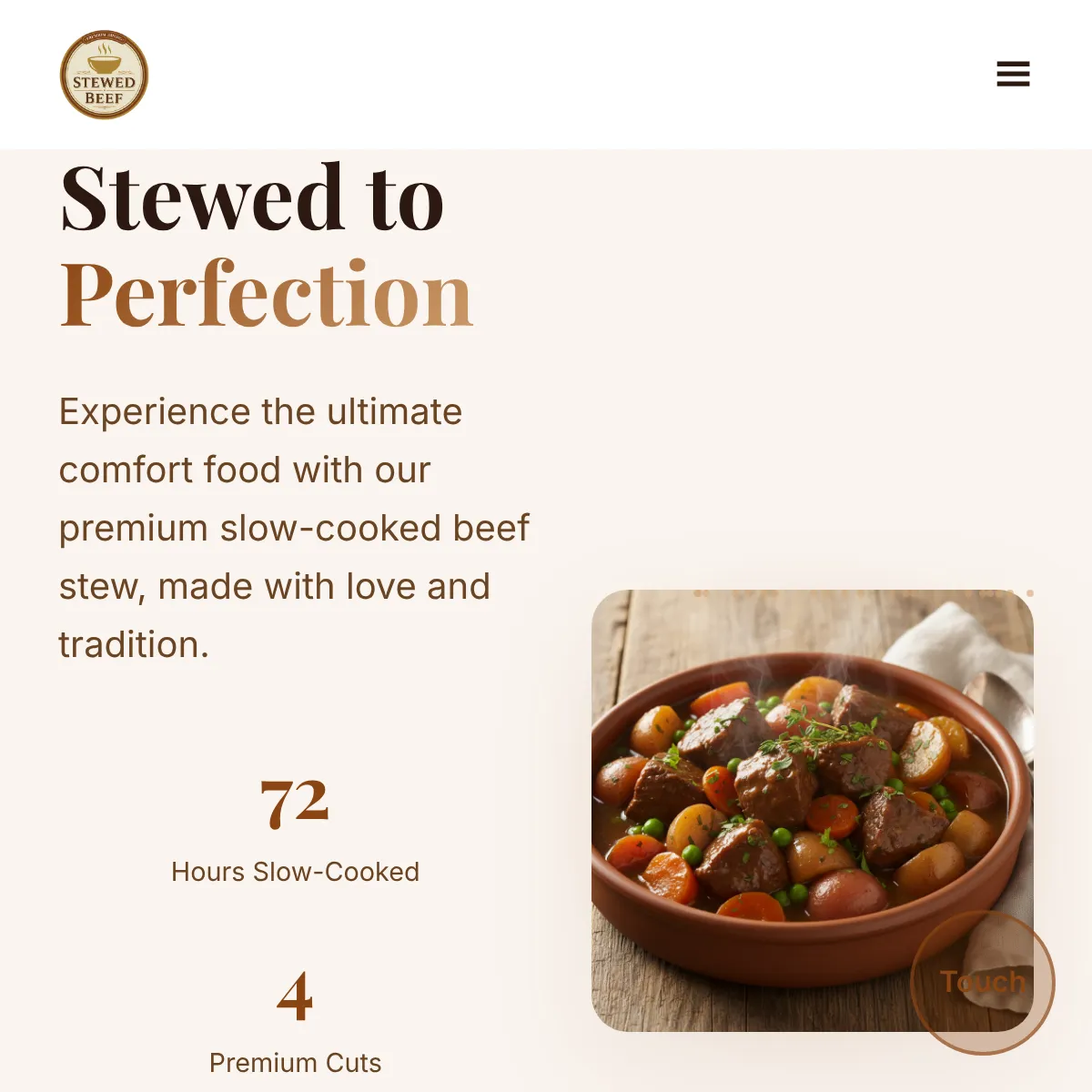 Stewed Beef - Premium Comfort Food