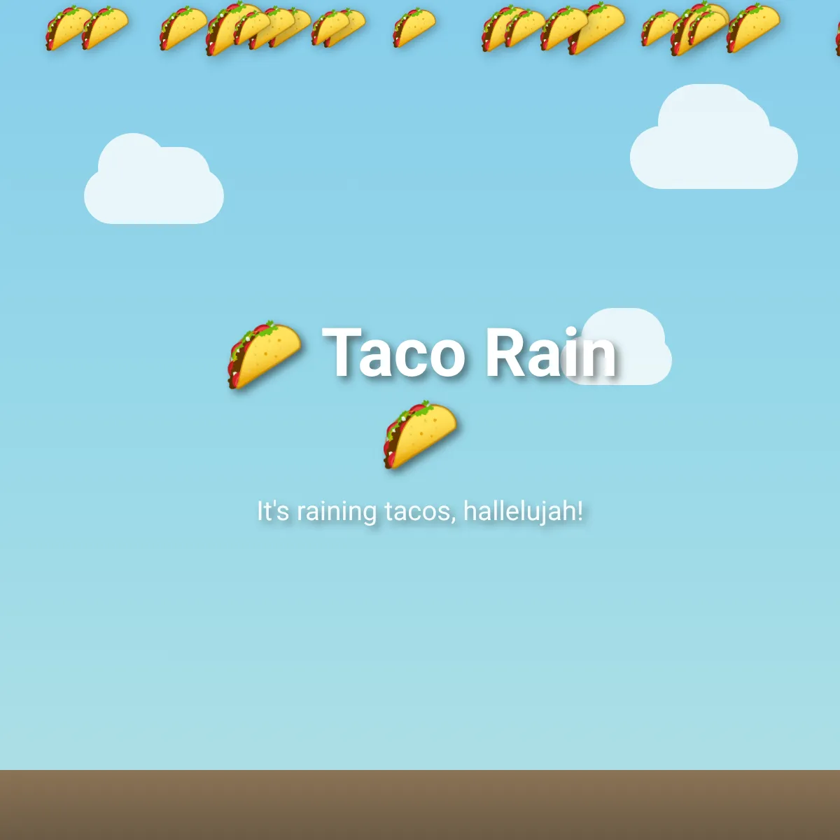 Taco Rain