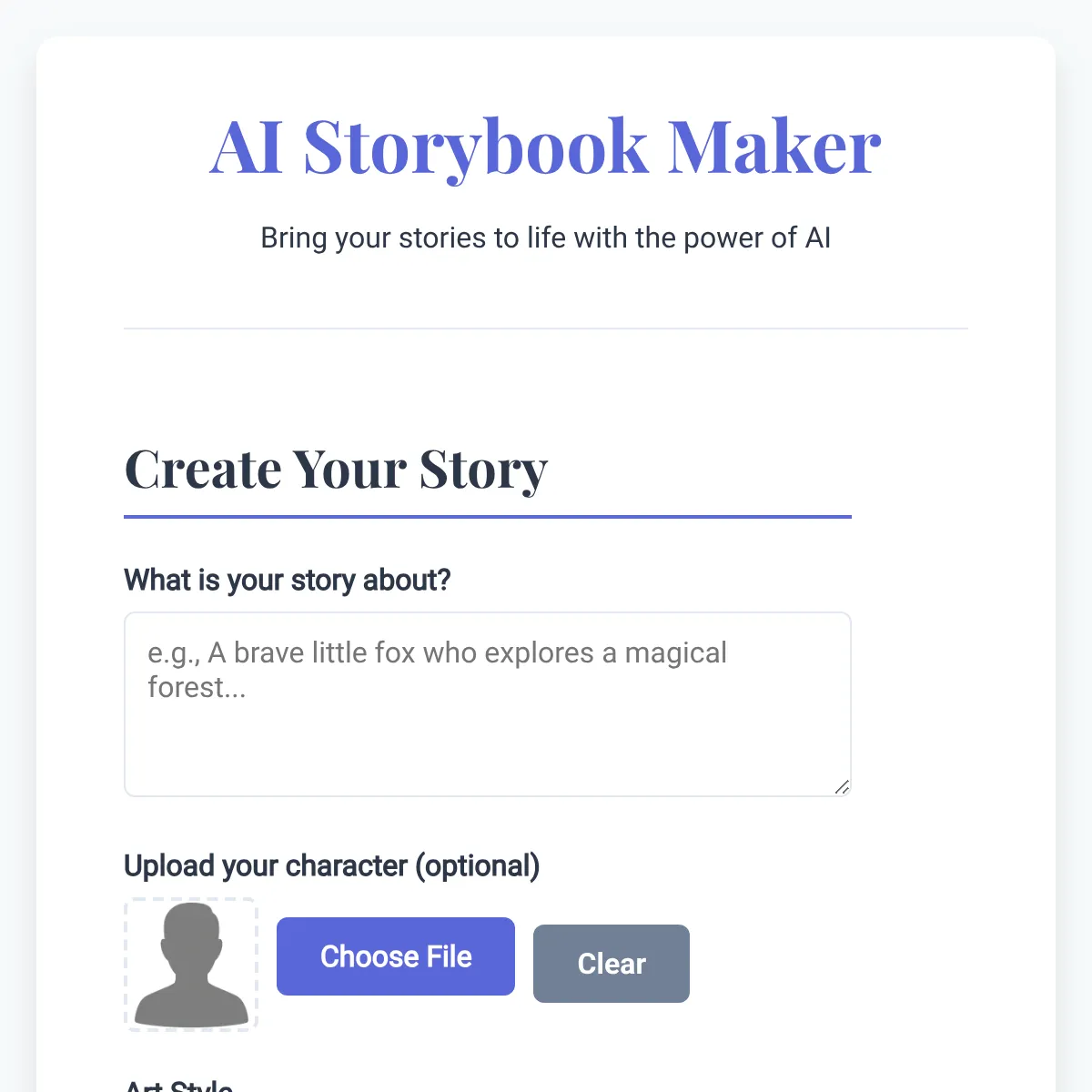 AI Storybook Maker