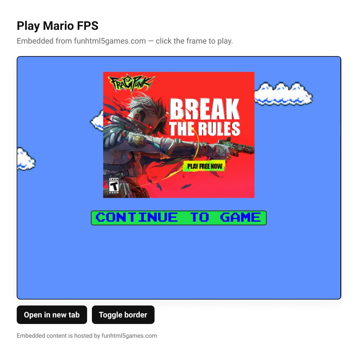 Mario FPS