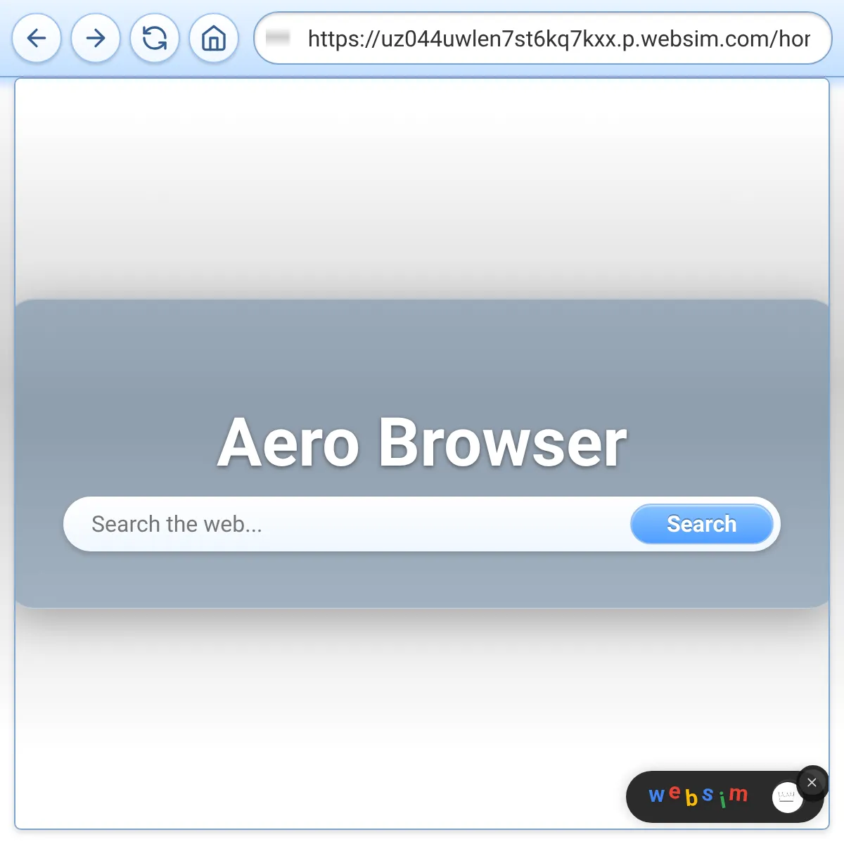 Aero Browser